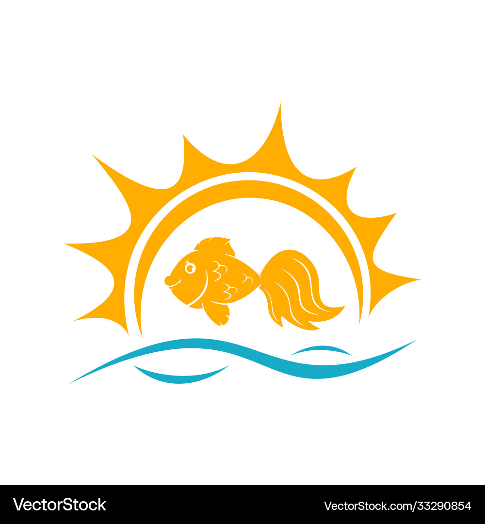 Goldfish Royalty Free Vector Image - VectorStock
