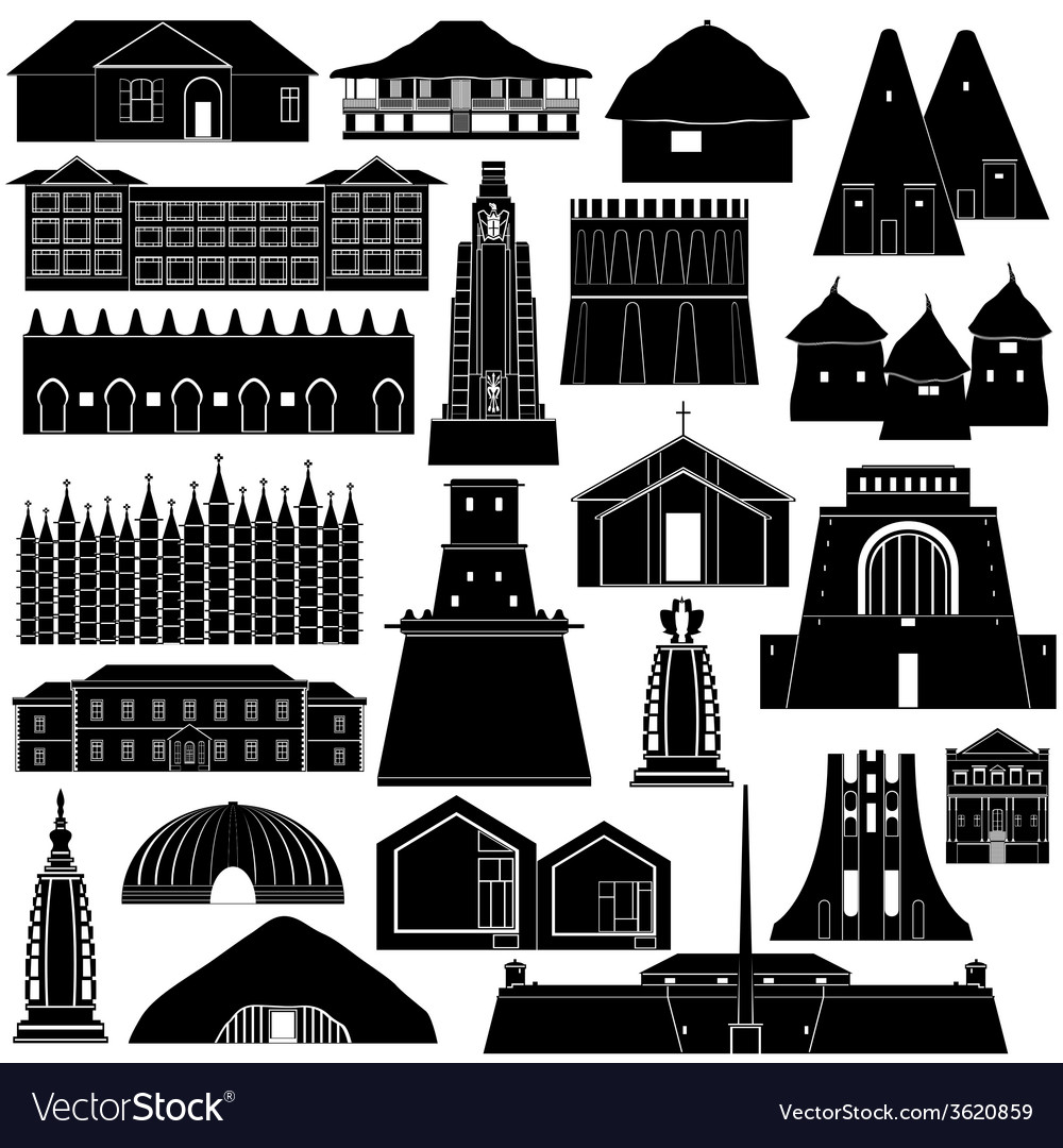 Architecture Royalty Free Vector Image - VectorStock
