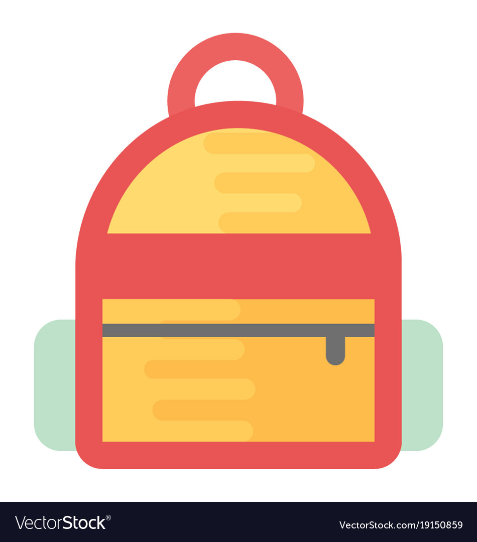 Backpack Royalty Free Vector Image - VectorStock