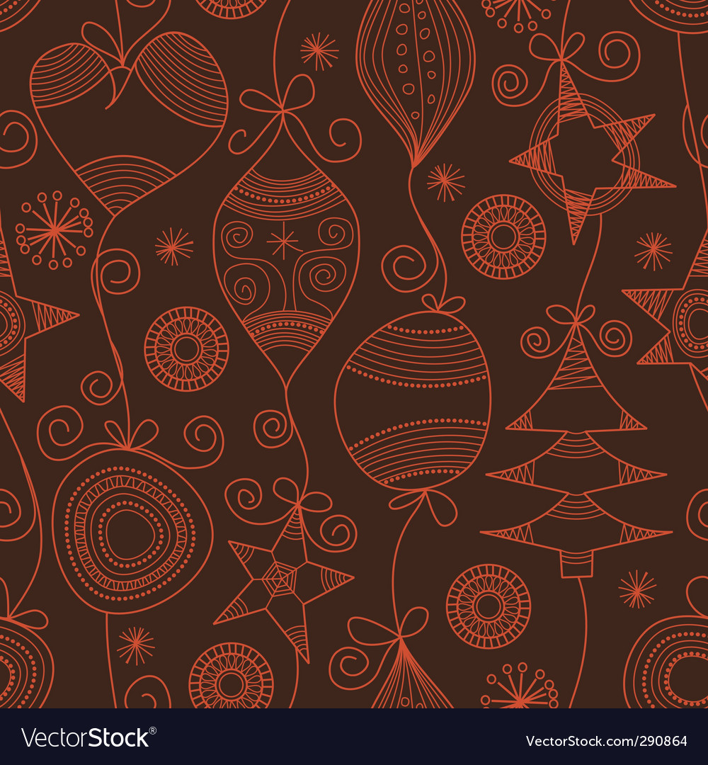 Christmas pattern Royalty Free Vector Image - VectorStock