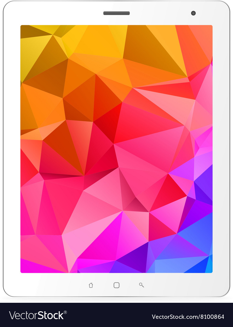 Tablet computer Royalty Free Vector Image - VectorStock