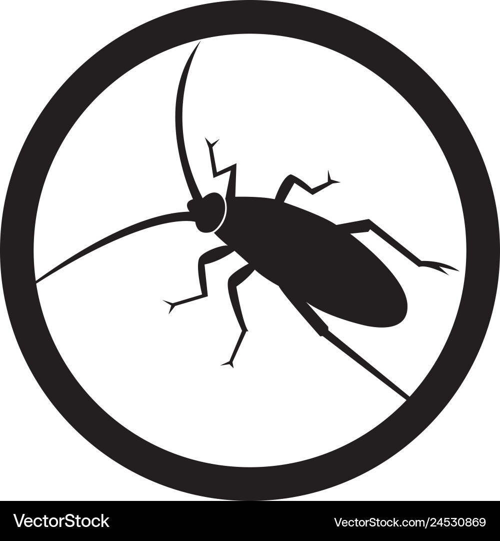 Cockroach icon Royalty Free Vector Image - VectorStock