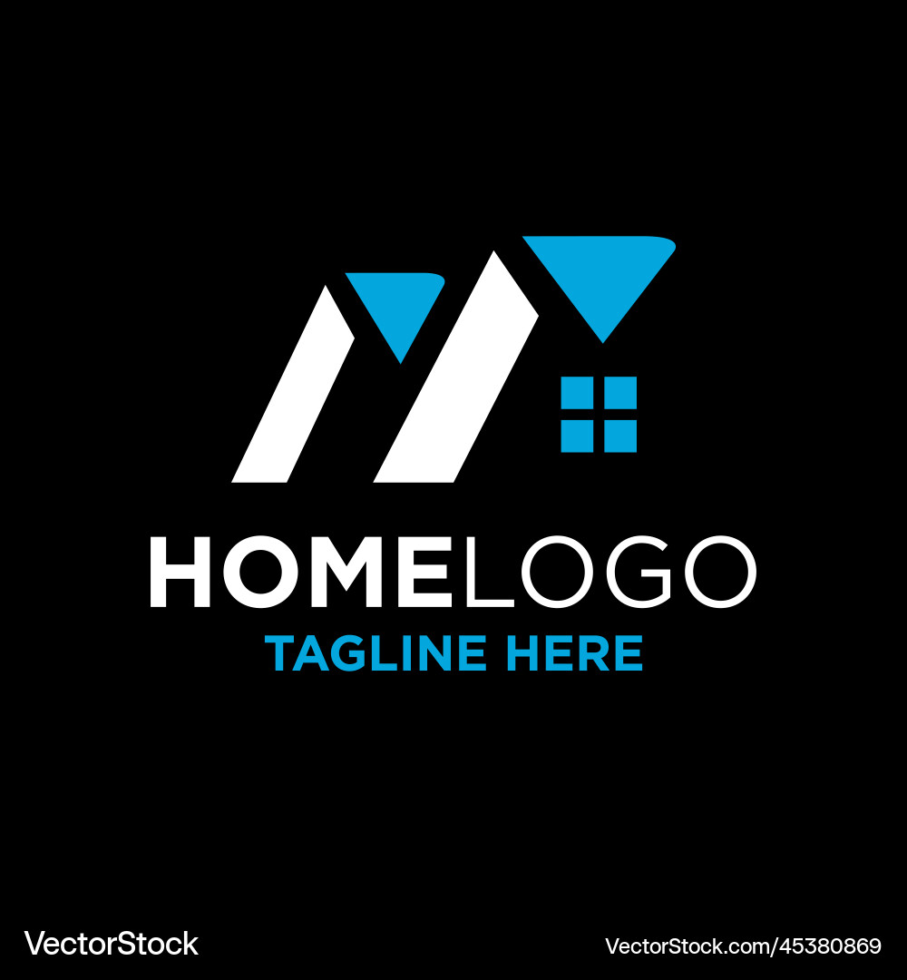 House logo design Royalty Free Vector Image - VectorStock
