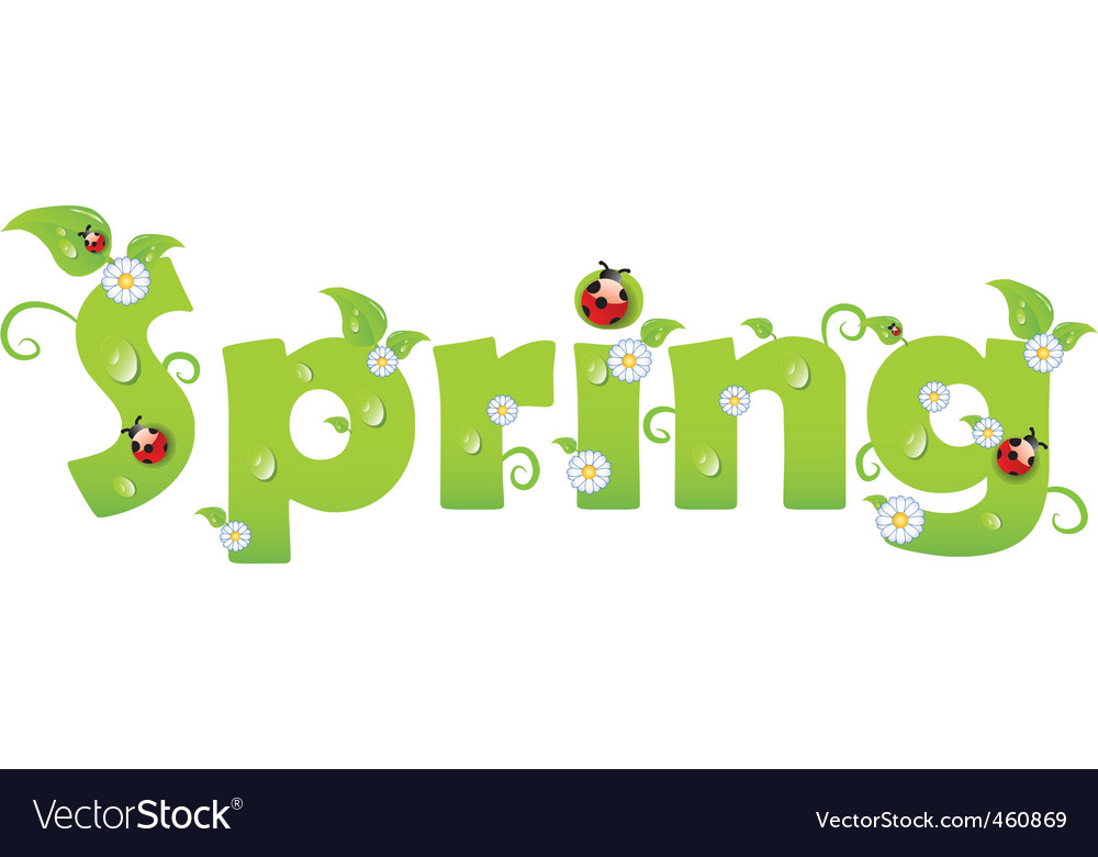 Spring Royalty Free Vector Image - VectorStock