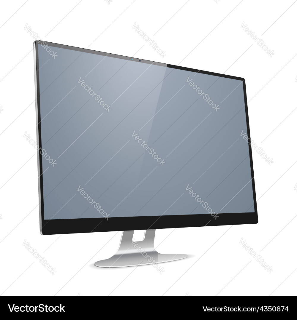 Computer display Royalty Free Vector Image - VectorStock