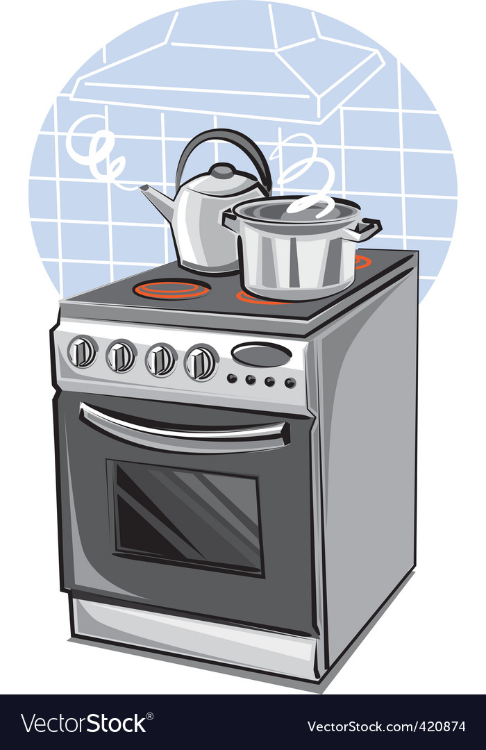 Cooker Royalty Free Vector Image - VectorStock