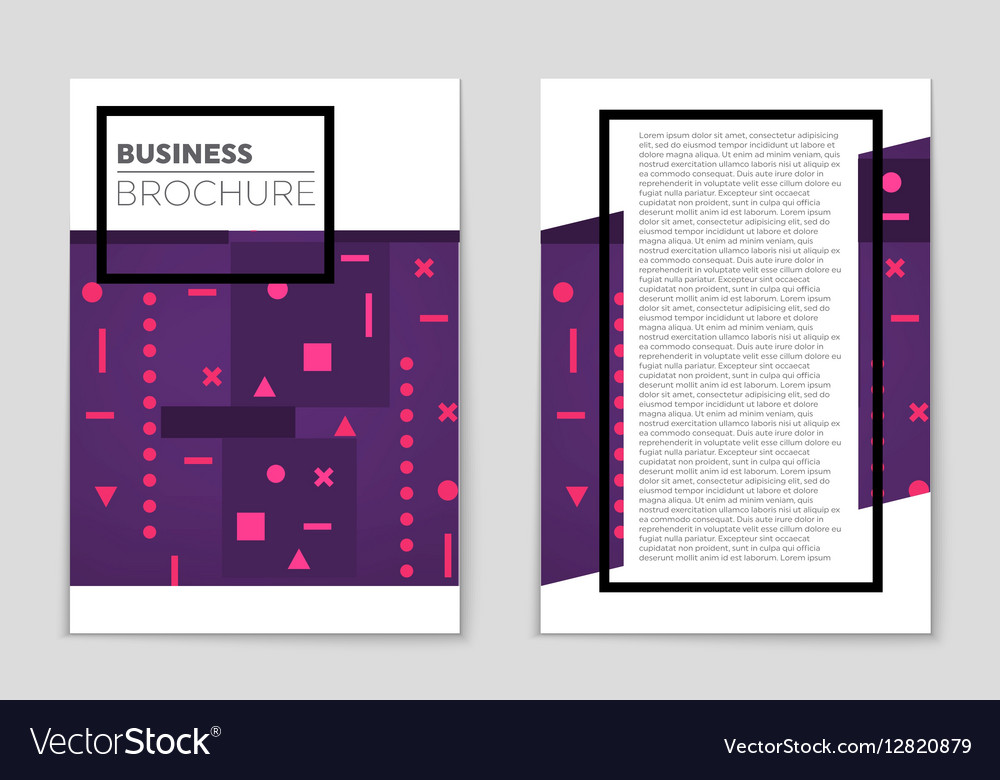 Abstract layout background set for art Royalty Free Vector