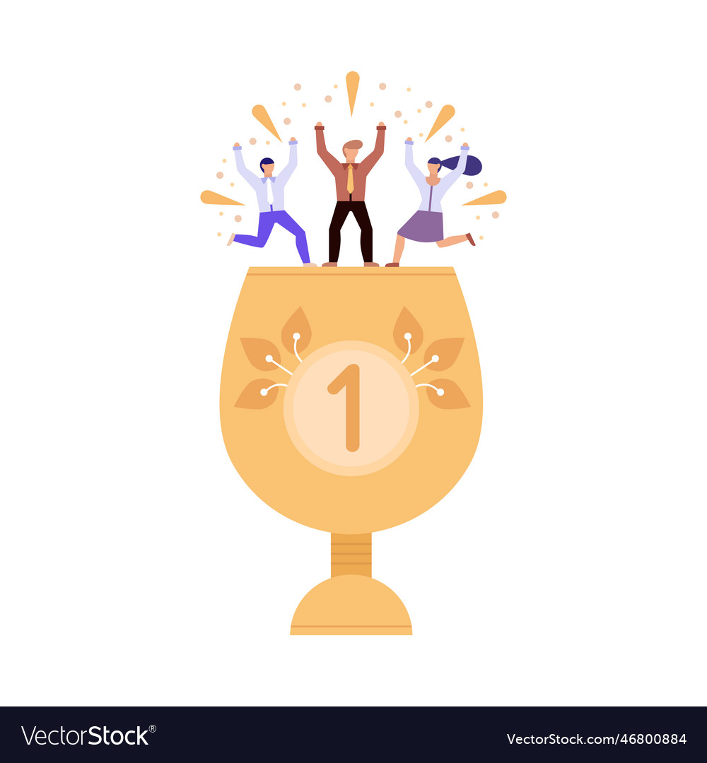 Effective teamwork concept Royalty Free Vector Image Effective teamwork concept Royalty Free Vector Image