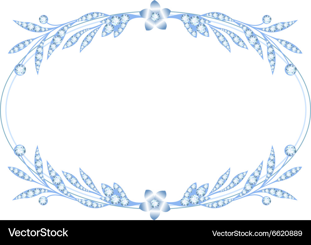 Silver brooch jewelry Royalty Free Vector Image