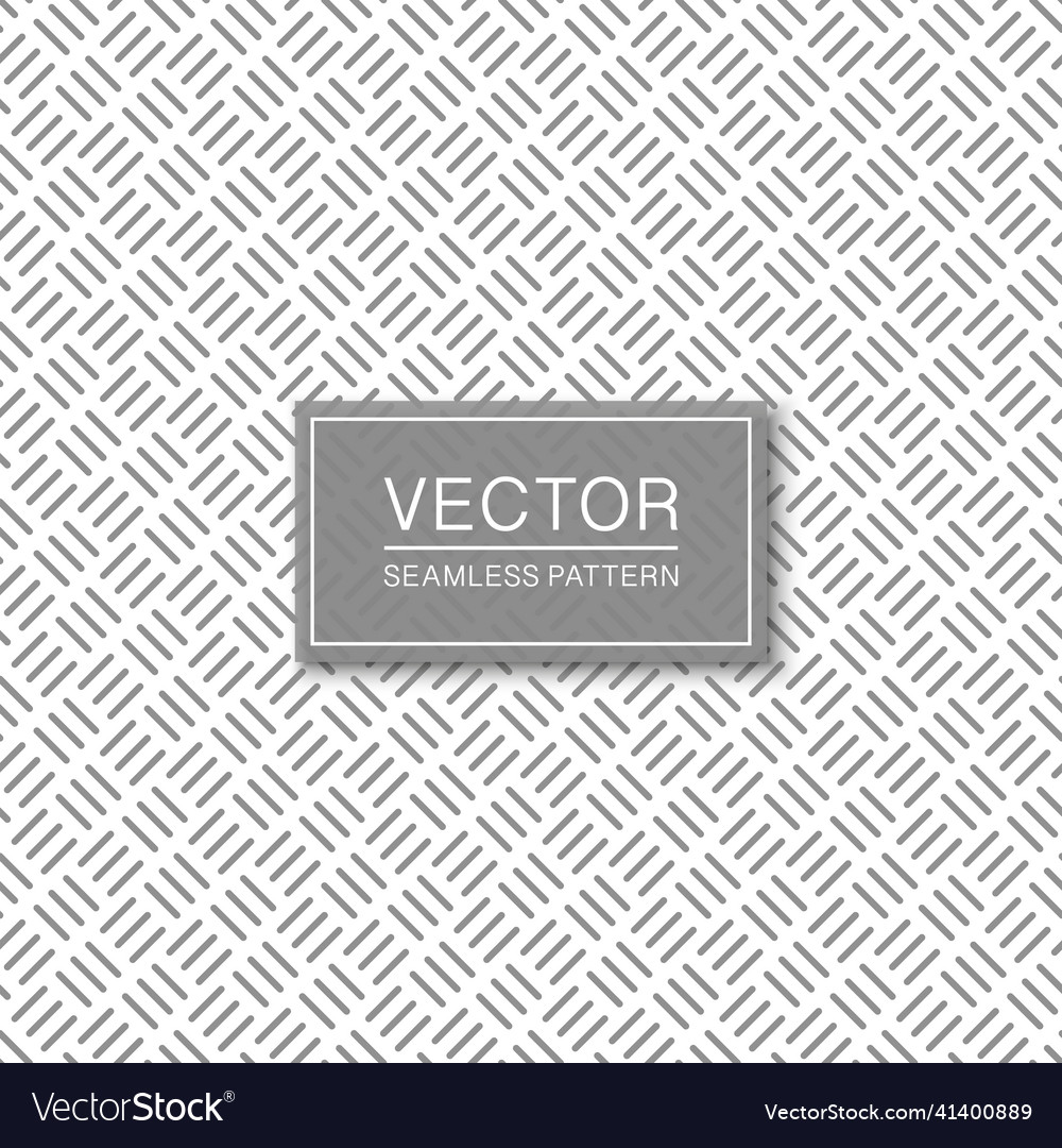 White minimalistic striped seamless pattern Vector Image