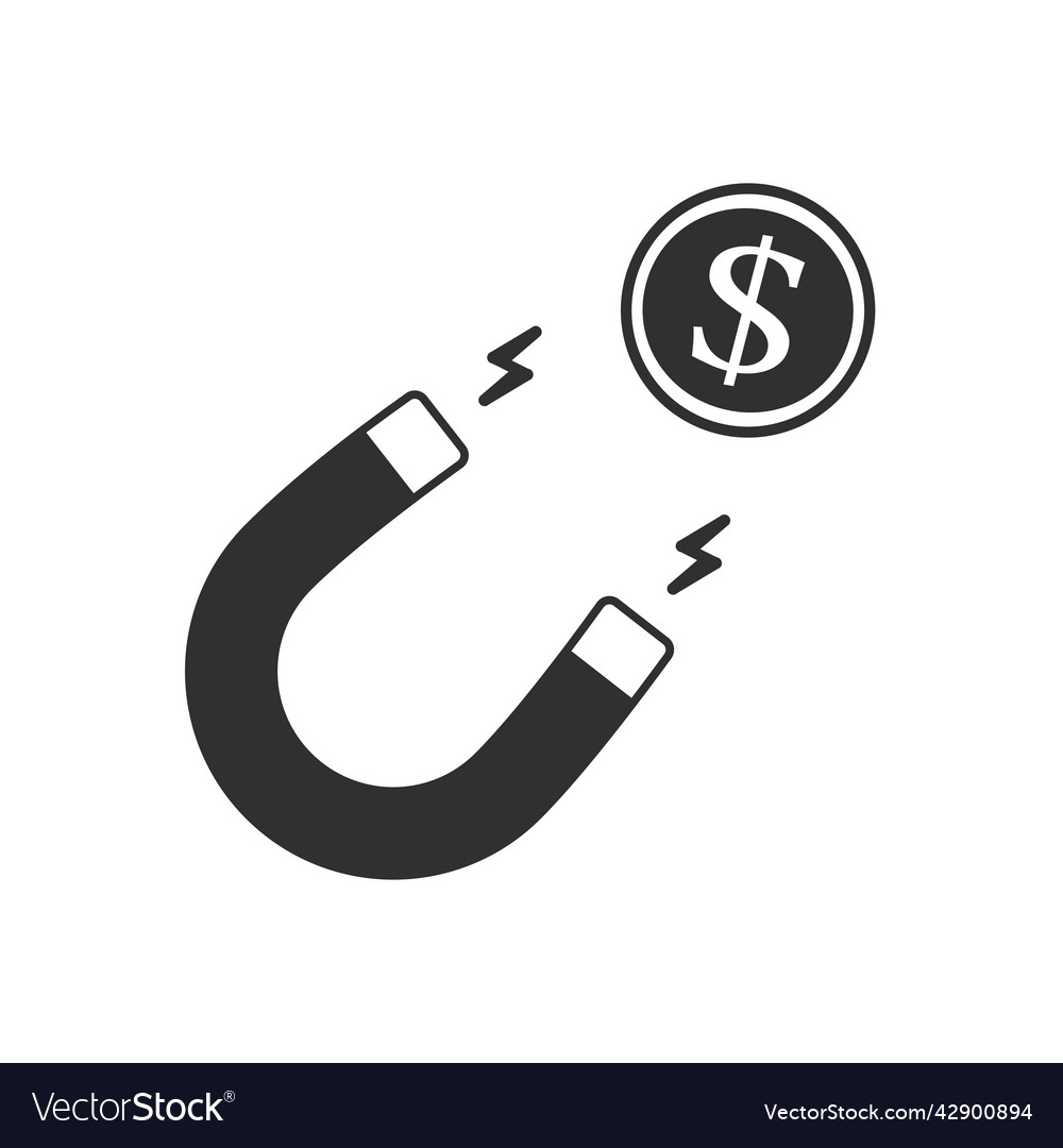 Magnet flat icon Royalty Free Vector Image - VectorStock