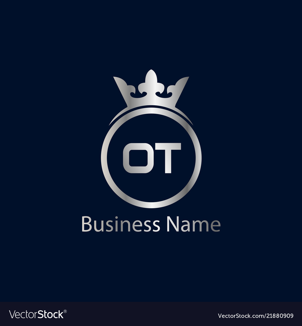 Initial letter ot logo template design Royalty Free Vector Initial letter ot logo template design Royalty Free Vector