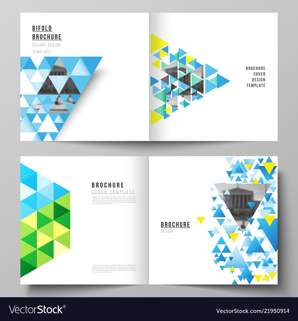 Editable layout of two Royalty Free Vector Image