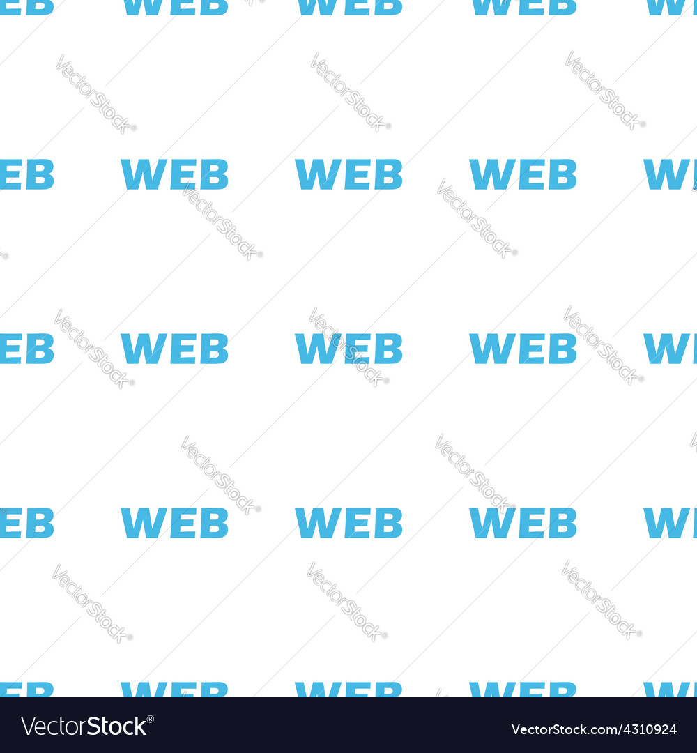 Unique web seamless pattern Royalty Free Vector Image