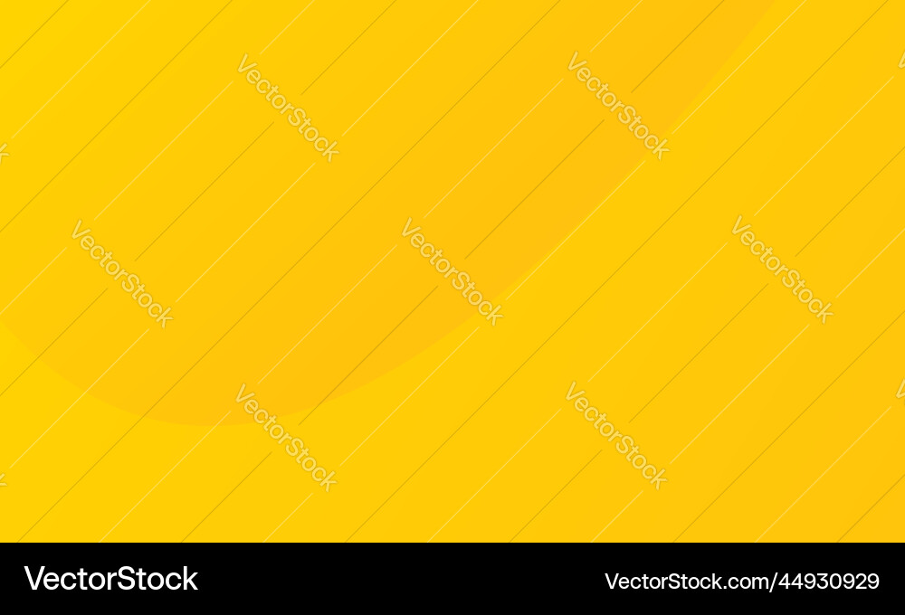 Clean yellow gradient background modern Royalty Free Vector