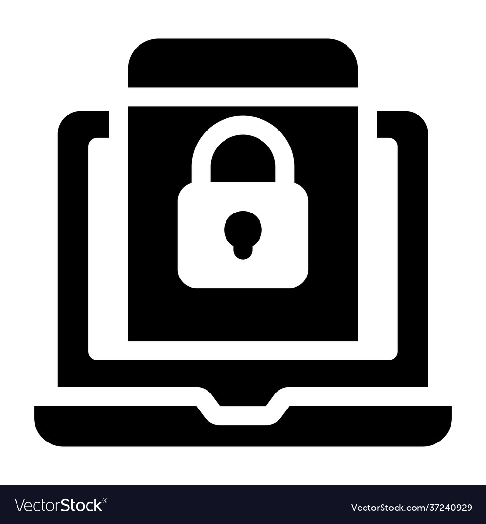Web lock Royalty Free Vector Image - VectorStock
