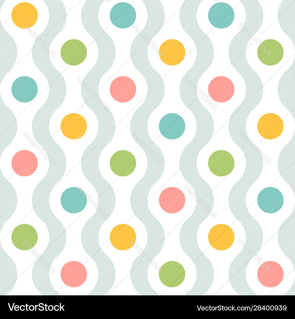 Pattern for holidays in retro style Royalty Free Vector