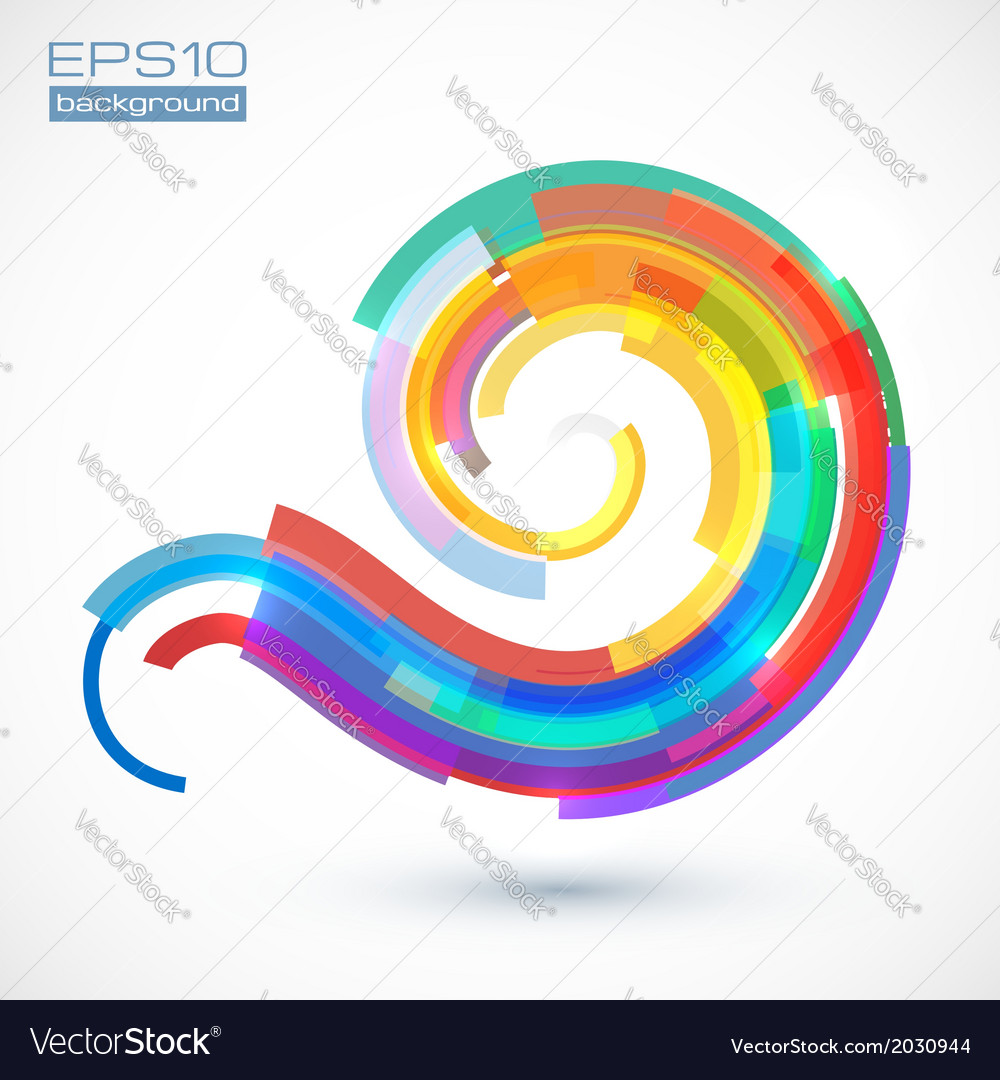 Abstract colorful curve Royalty Free Vector Image Abstract colorful curve Royalty Free Vector Image