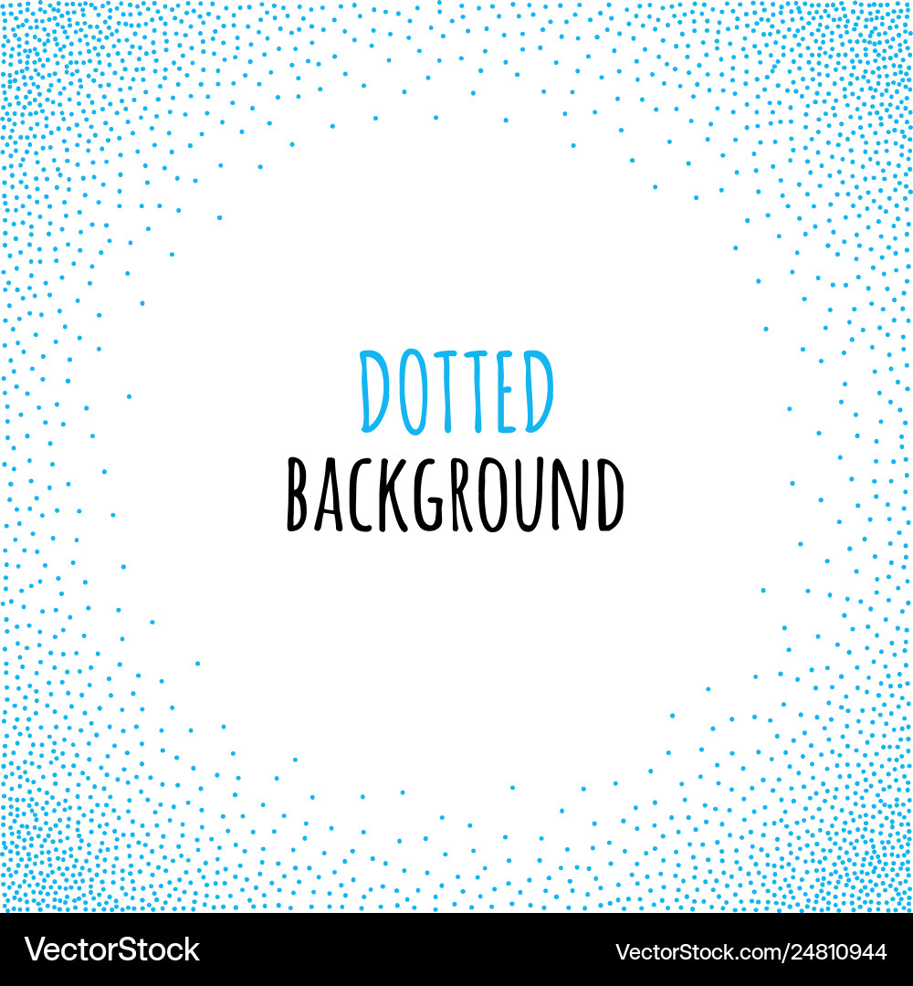 Dotted pattern randomly disposed spots dots Vector Image