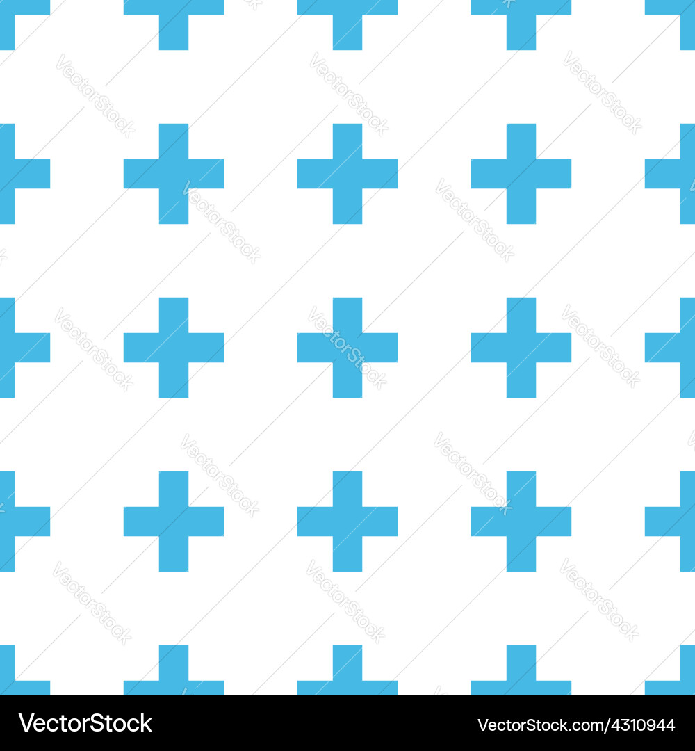 Unique cross seamless pattern Royalty Free Vector Image