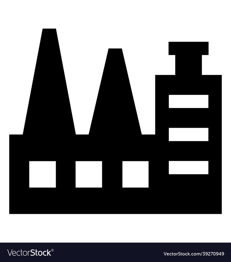 Factory Royalty Free Vector Image - VectorStock