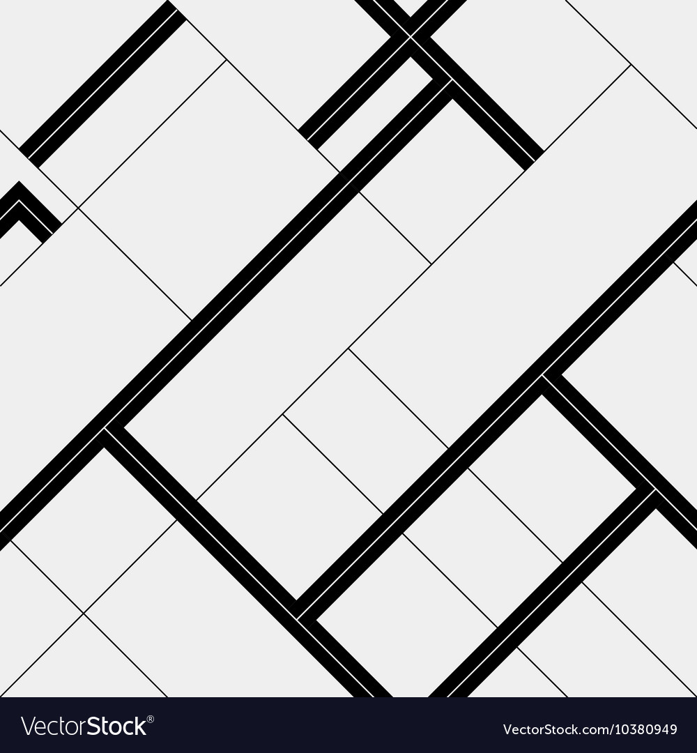 Seamless pattern diagonal polygonal rectangular Vector Image