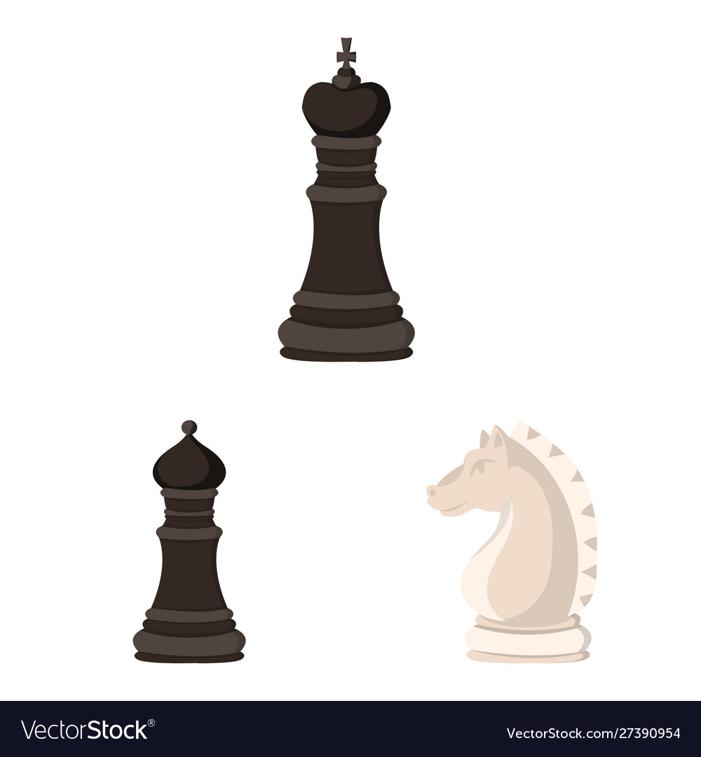 Chess and game icon set Royalty Free Vector Image