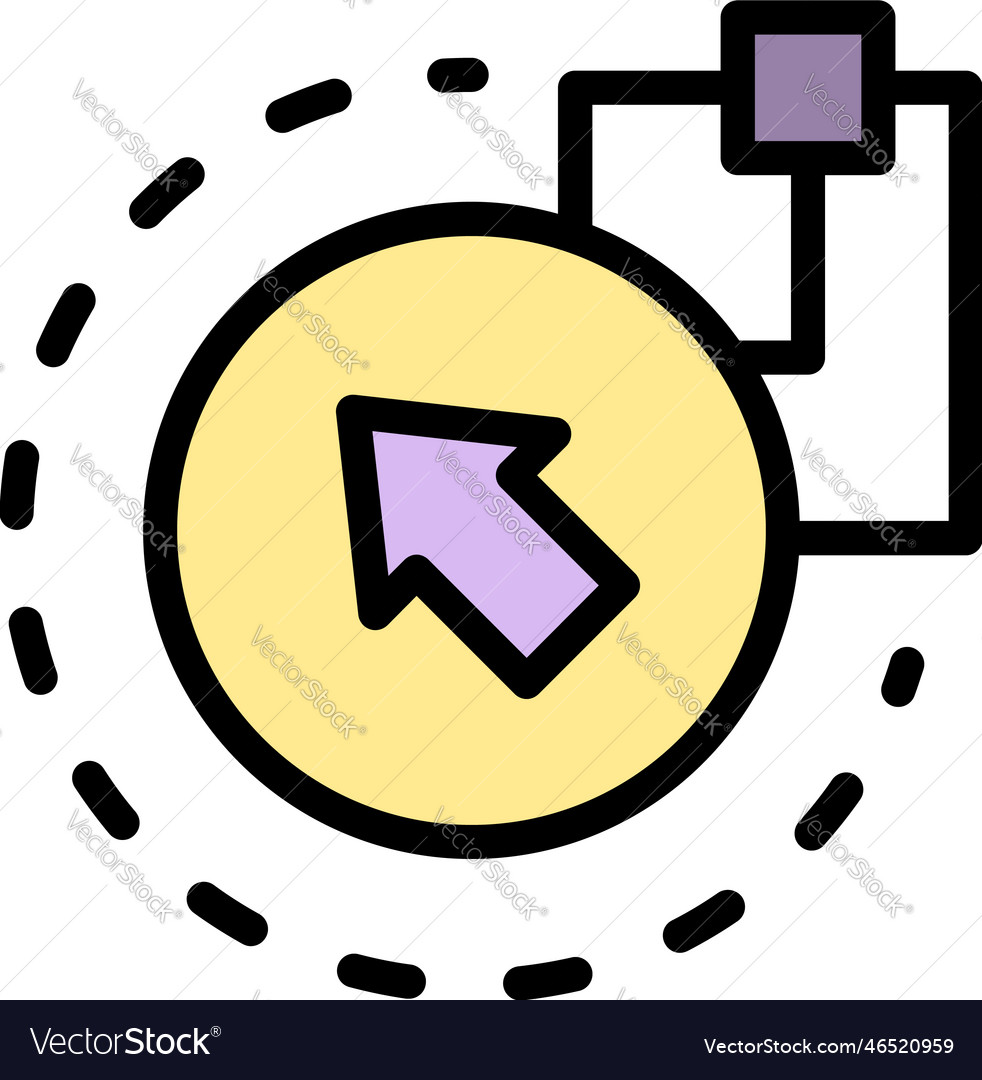 Api icon flat Royalty Free Vector Image - VectorStock