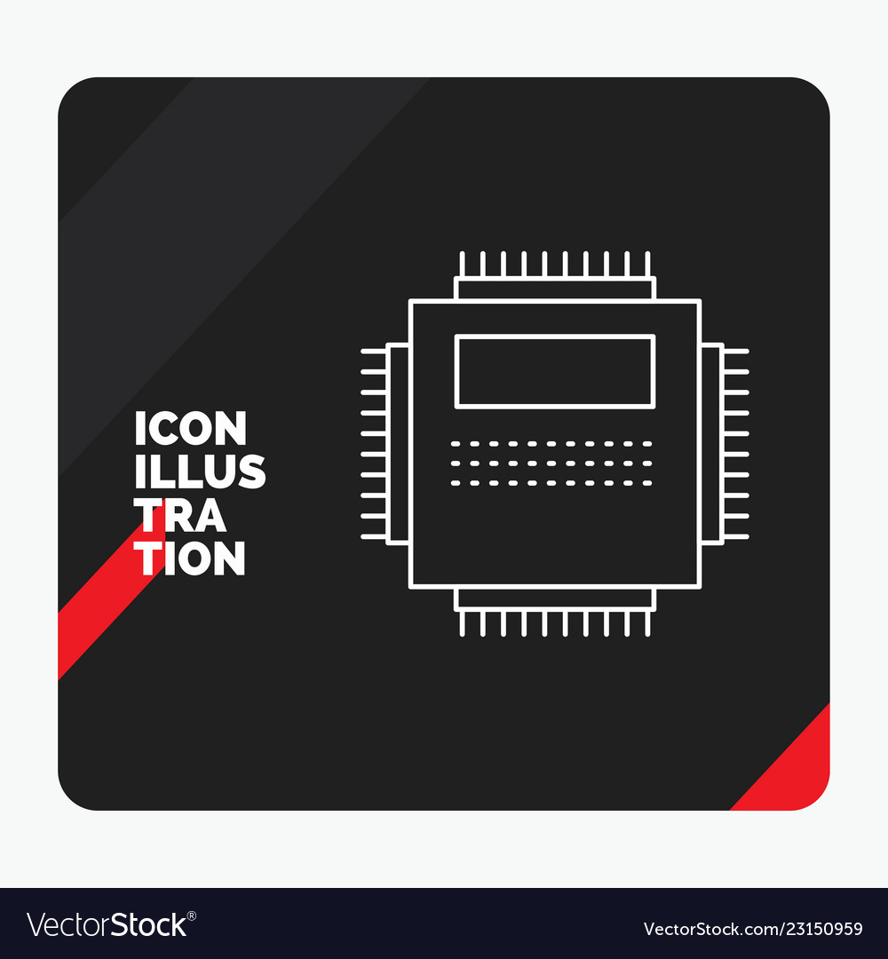 Red and black creative presentation background Vector Image Red and black creative presentation background Vector Image