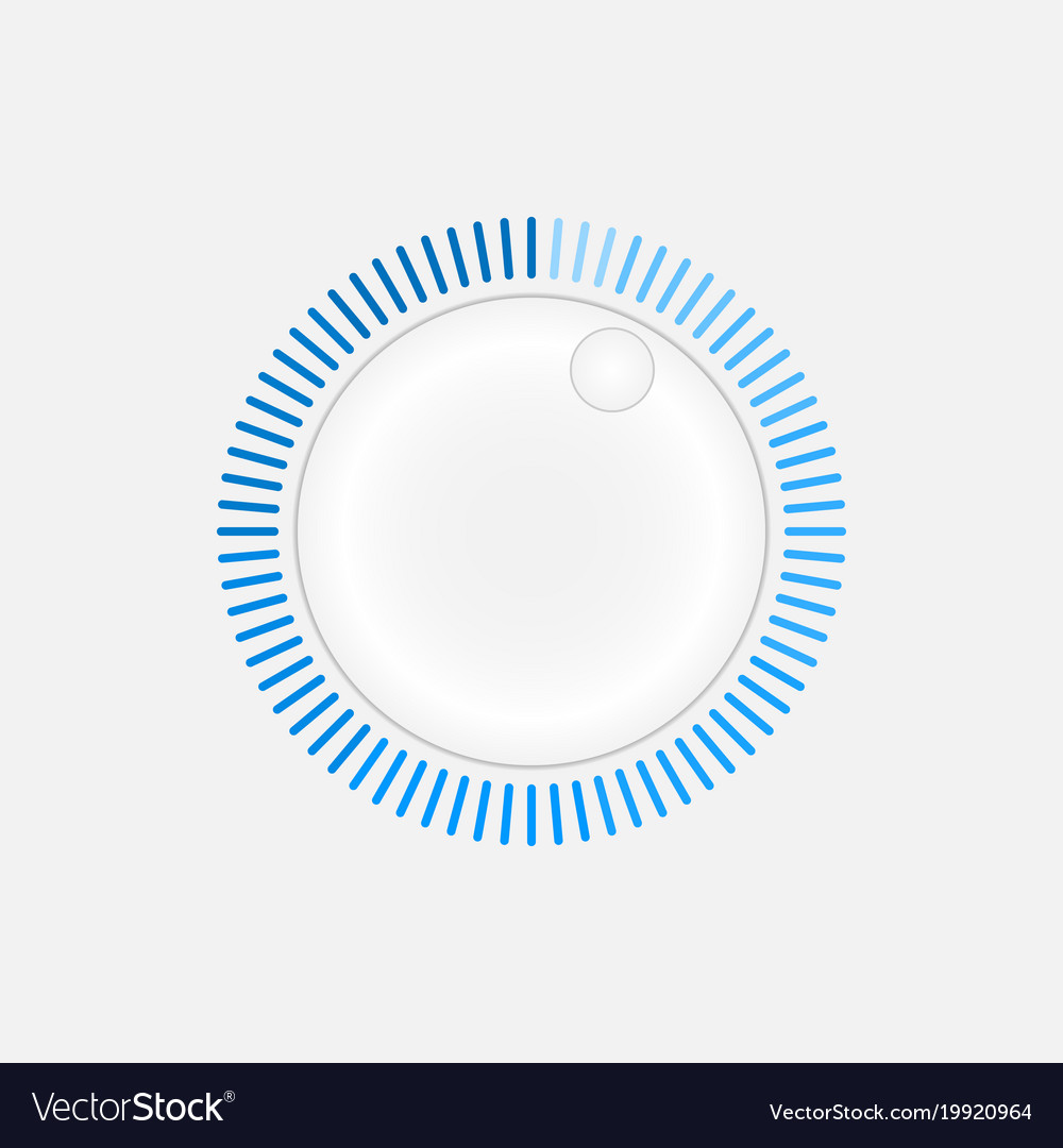 Level control on a white background Royalty Free Vector
