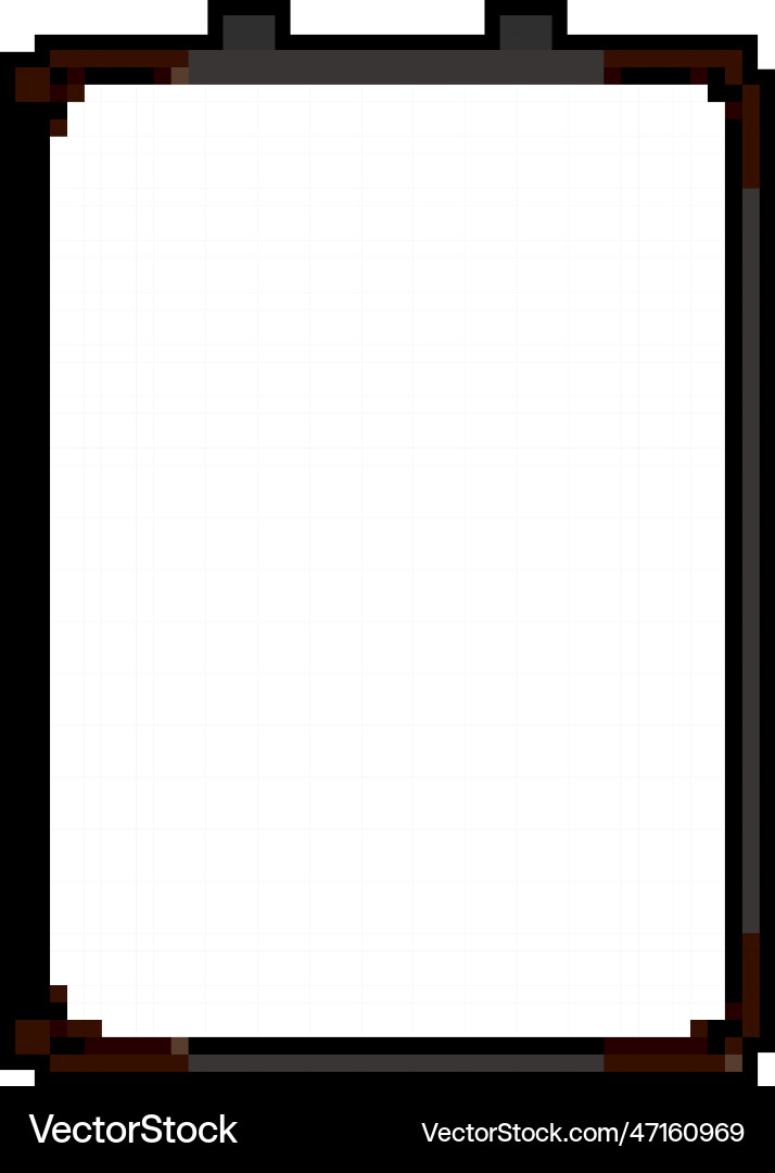 Class whiteboard school game pixel art Royalty Free Vector