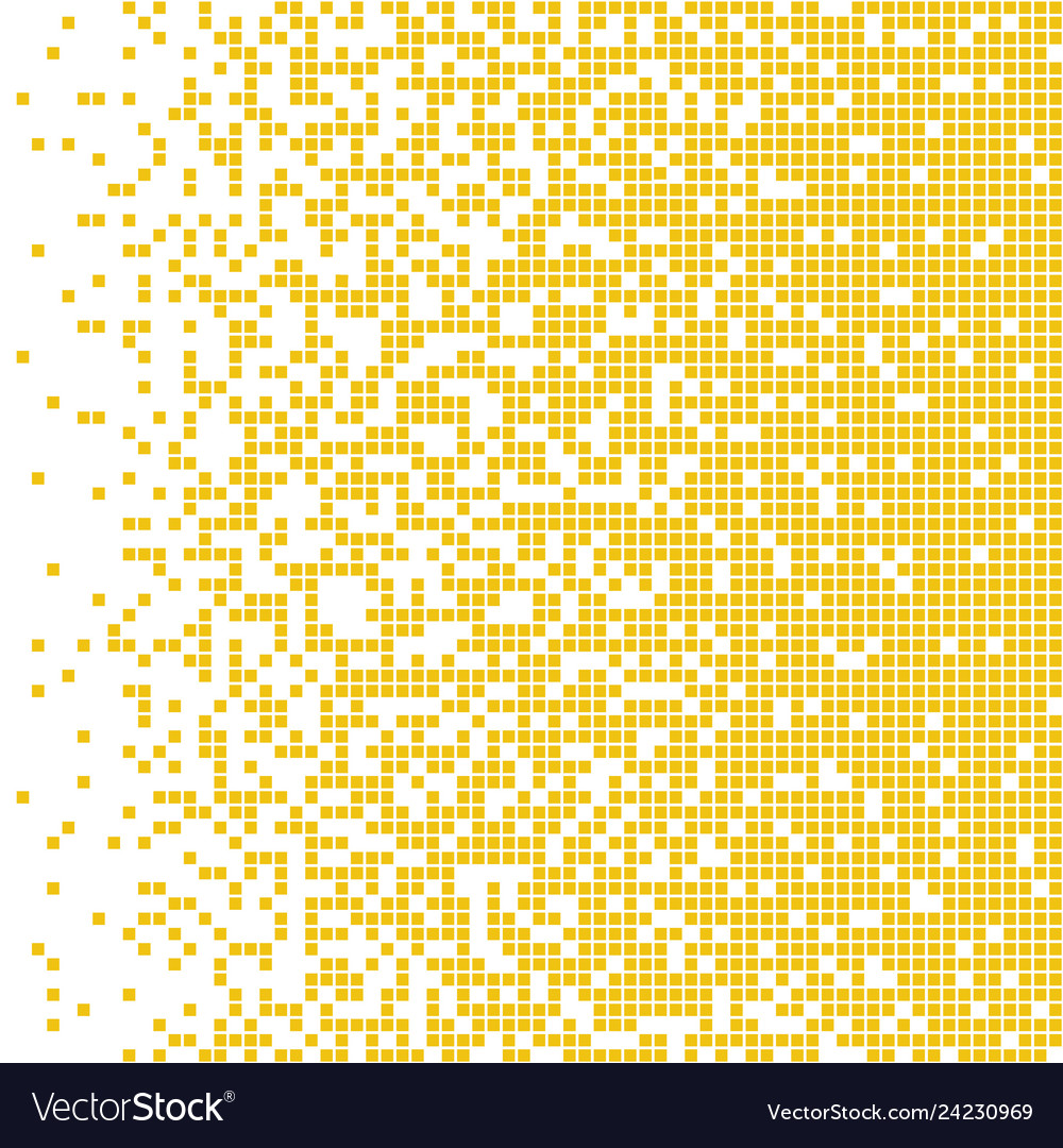 Dissolved filled square Royalty Free Vector Image