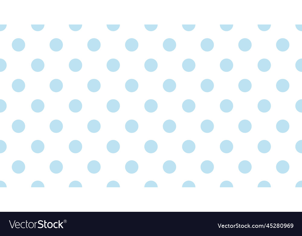 Seamless polka dot pattern repeating texture Vector Image