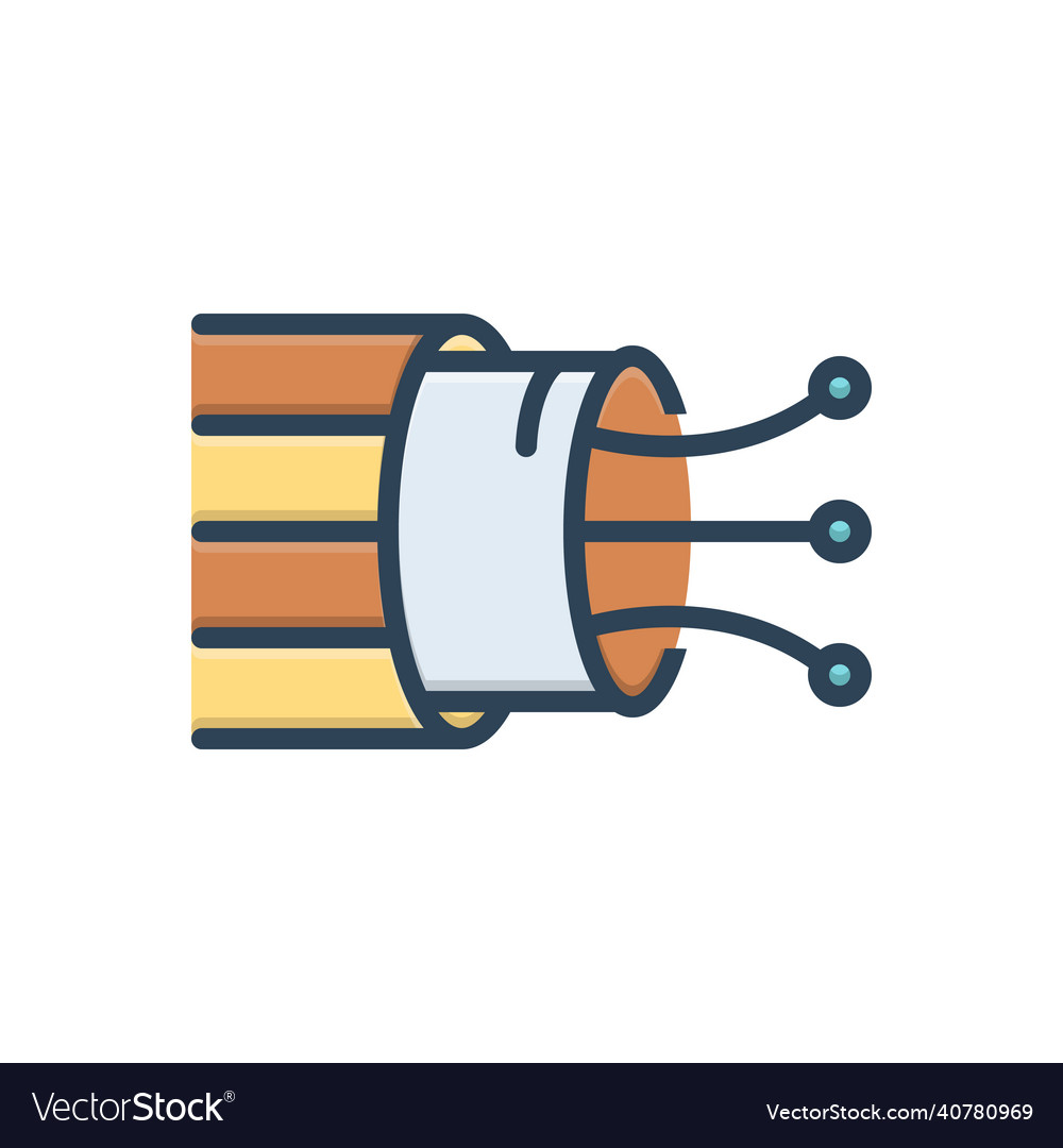 Wire Royalty Free Vector Image - VectorStock