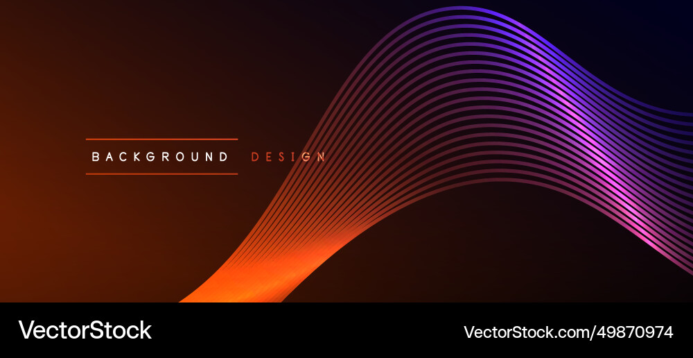 Dynamic wave geometric design Royalty Free Vector Image