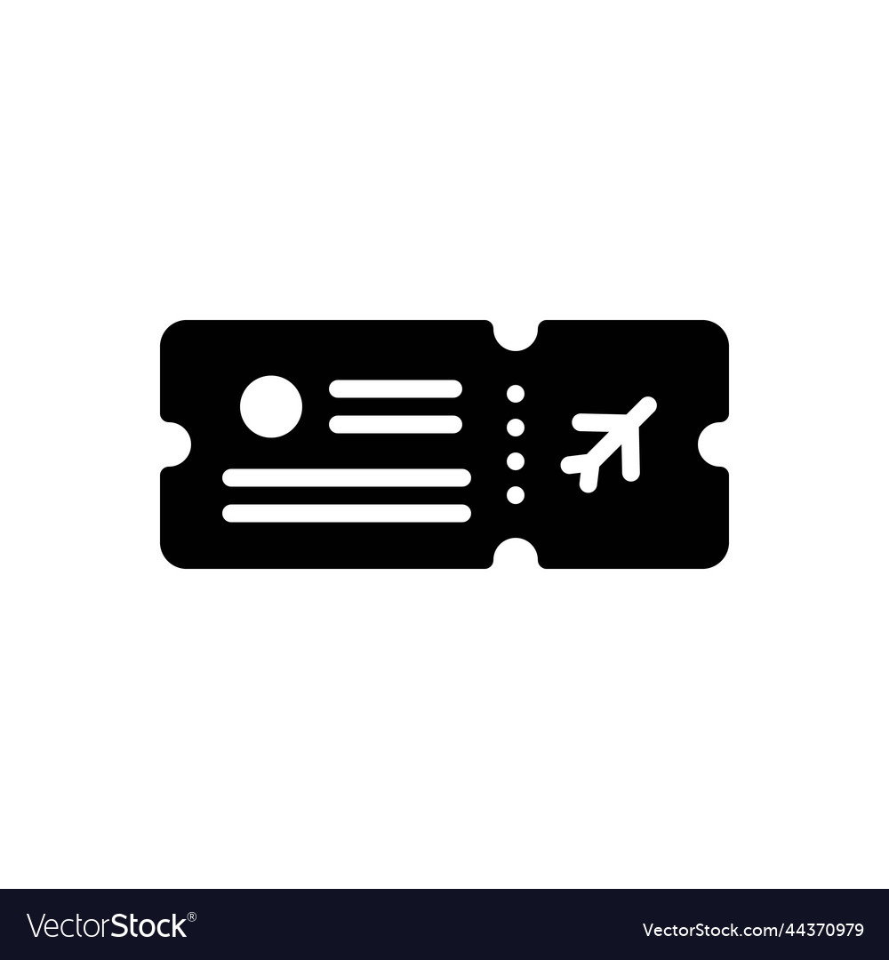 Ticket Royalty Free Vector Image - VectorStock