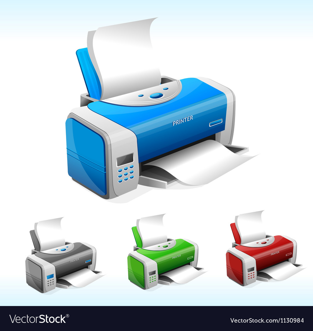 Printer Royalty Free Vector Image - VectorStock