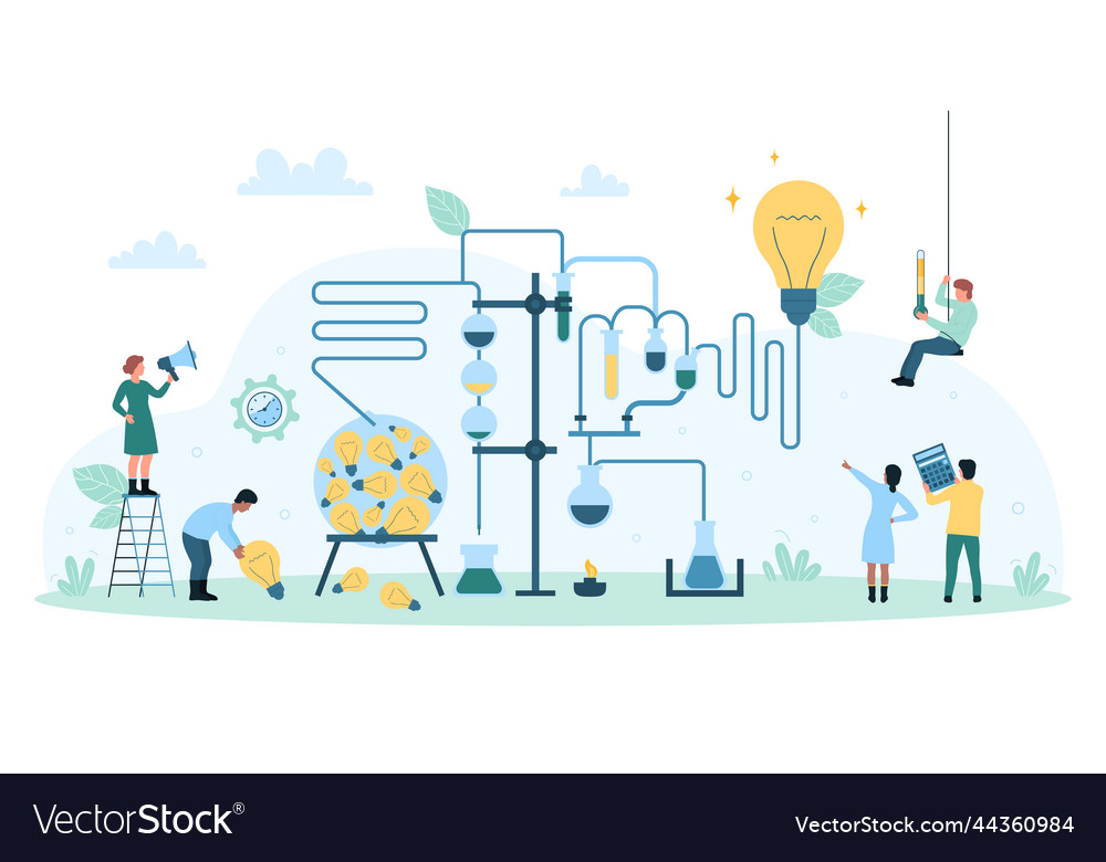 Startup business teamwork solution development Vector Image