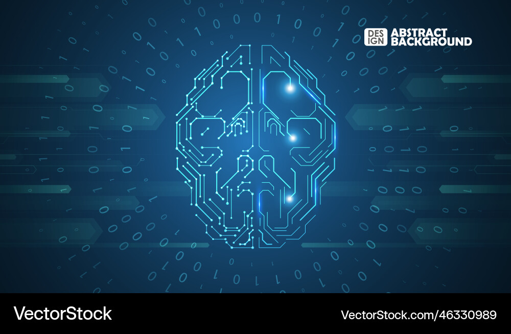 Artificial intelligence Royalty Free Vector Image