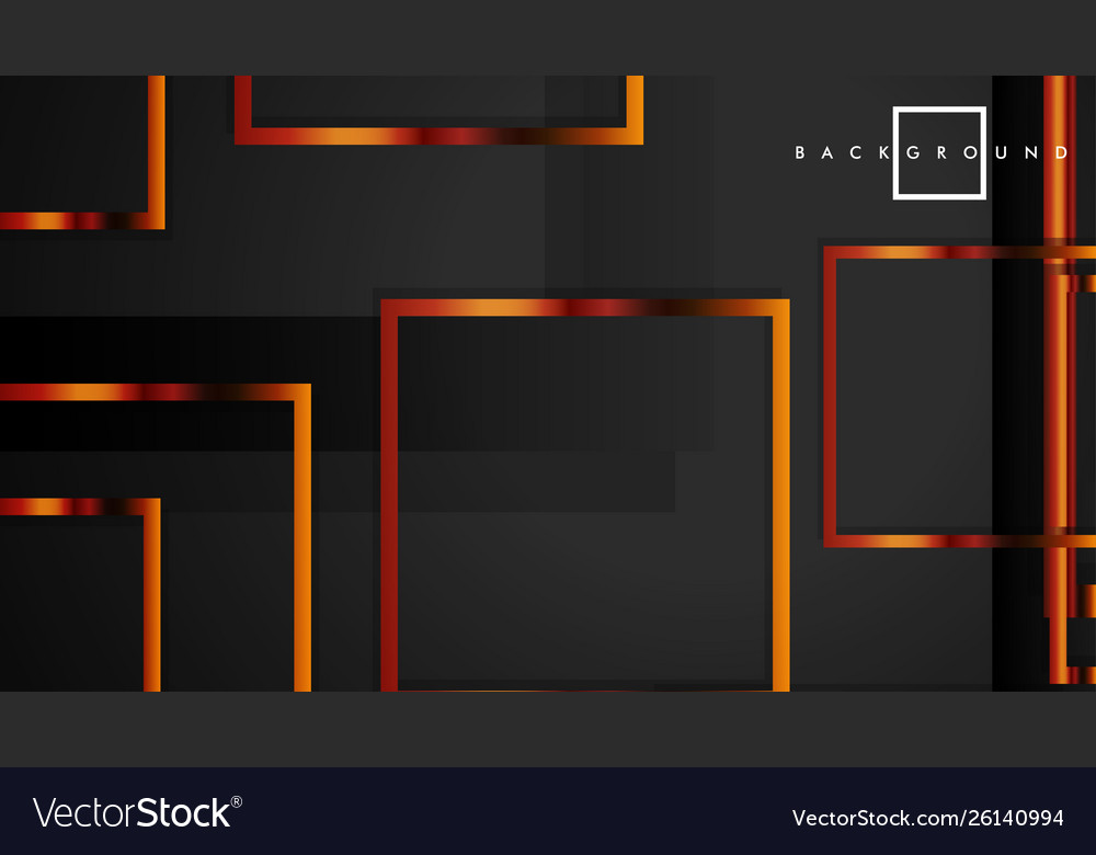 Modern abstract squares backgrounds with a black Vector Image
