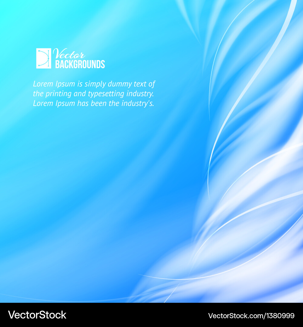 Abstract blue tornado Royalty Free Vector Image
