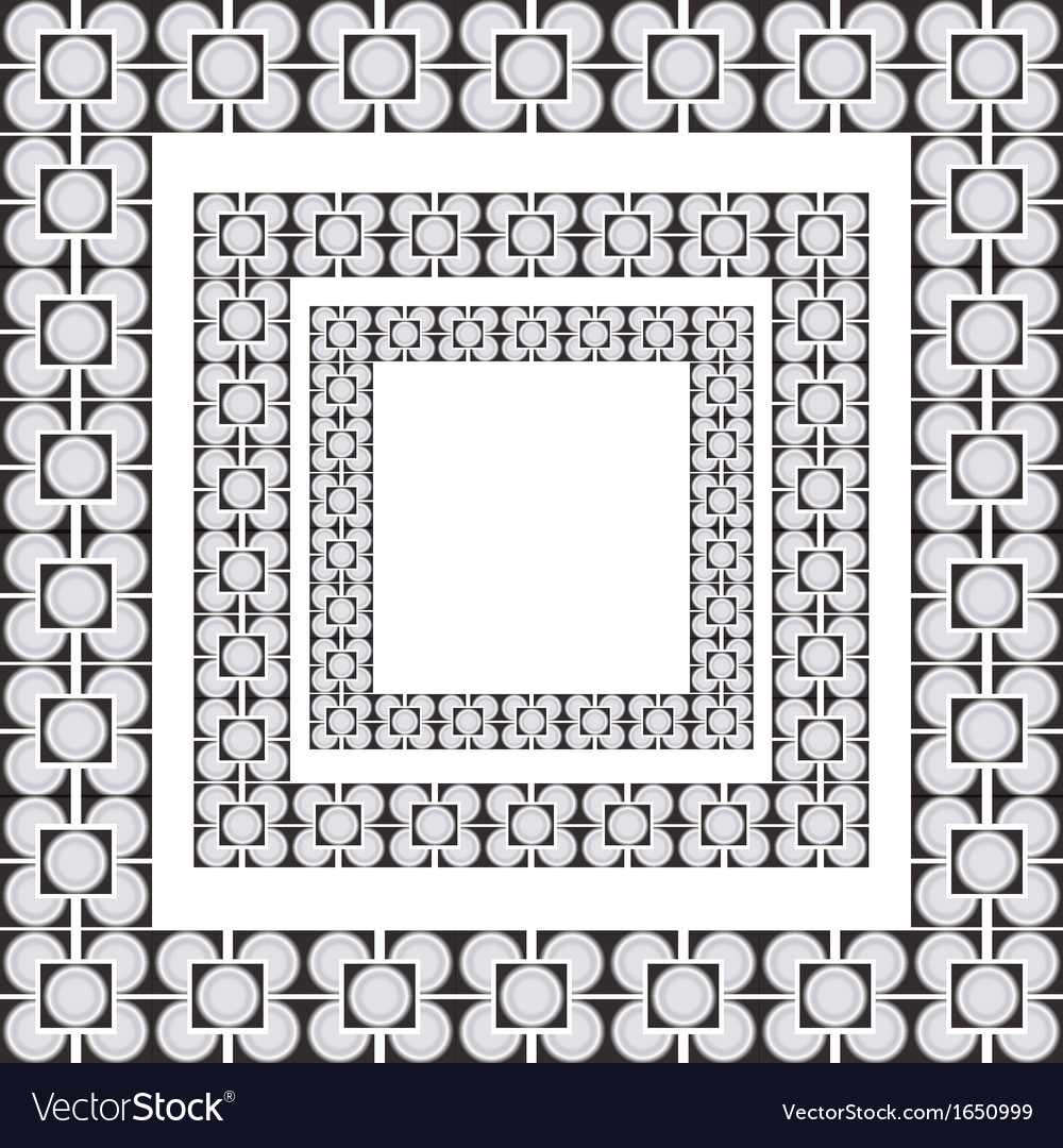 Vintage pattern grayscale background Royalty Free Vector