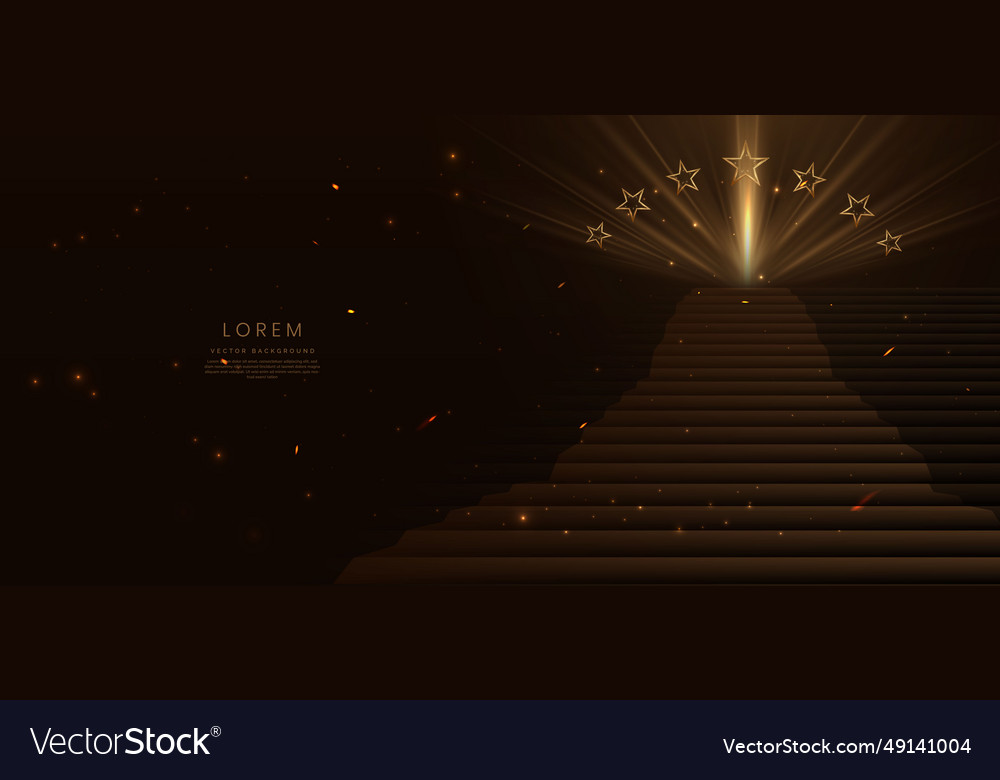 Elegant golden scene diagonal glowing Royalty Free Vector Elegant golden scene diagonal glowing Royalty Free Vector