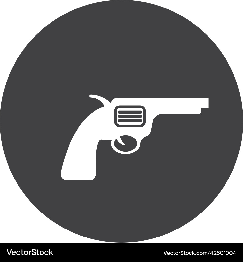 Gun logo Royalty Free Vector Image - VectorStock