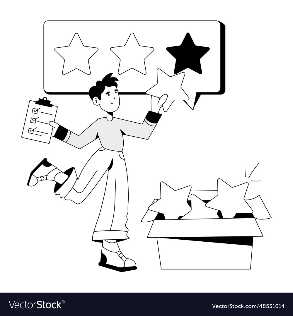 Customer survey Royalty Free Vector Image - VectorStock