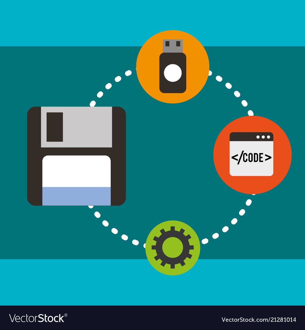 Program coding website Royalty Free Vector Image