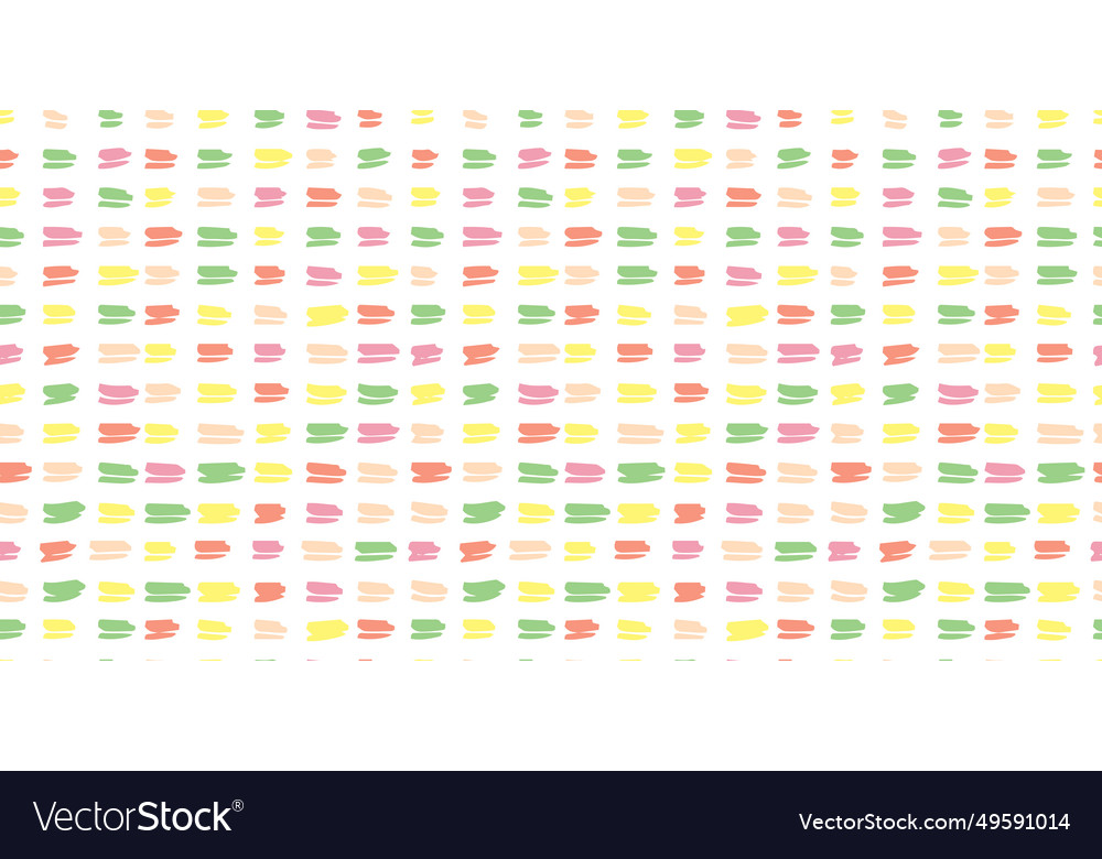 Small dash seamless pattern dotted lines texture Vector Image