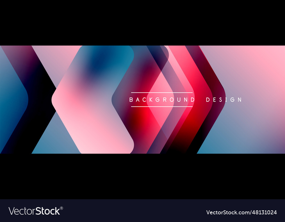 Energetic geometric background featuring an array Vector Image
