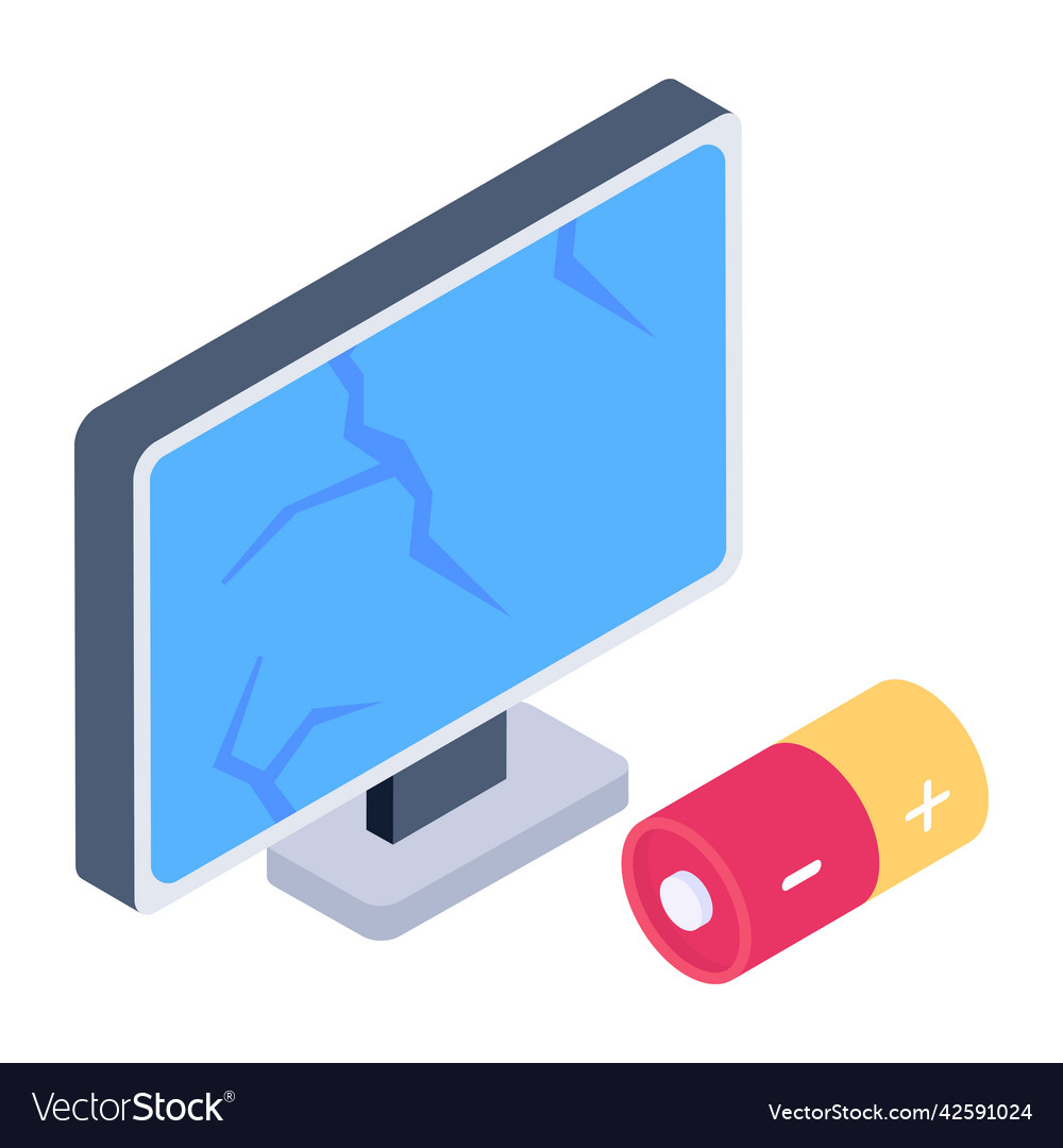 Lcd Royalty Free Vector Image - VectorStock