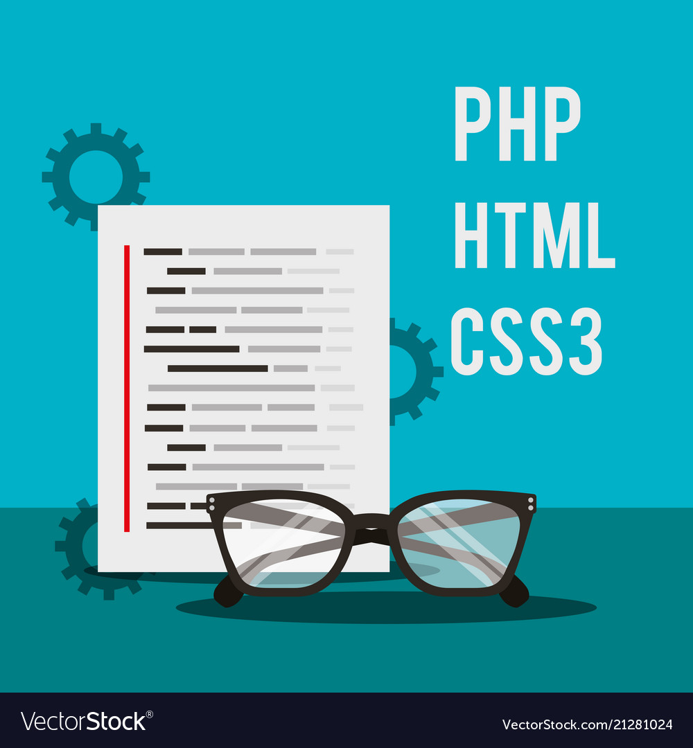 Program Coding Website Royalty Free Vector Image